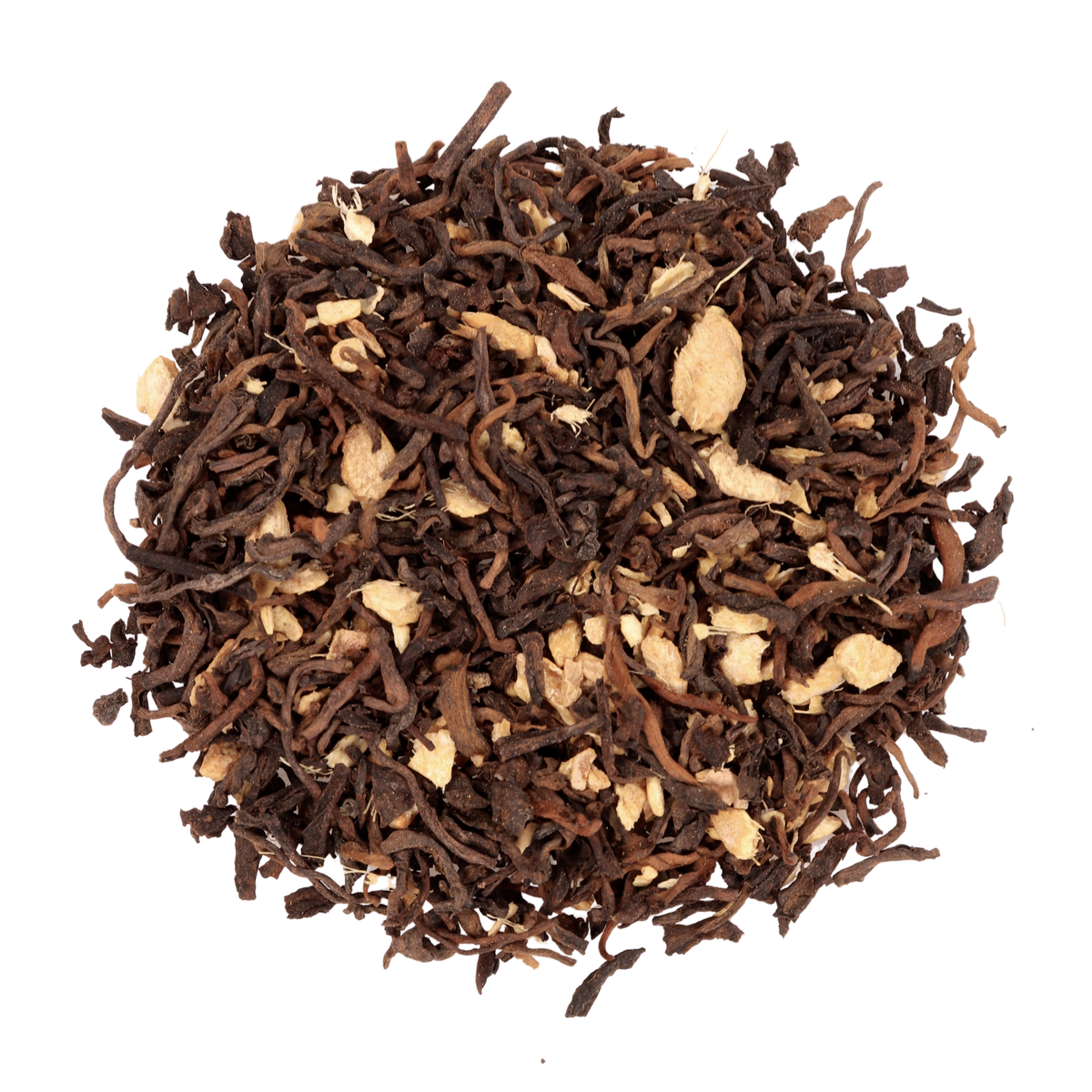 GINGER PUER TEA | Warm & Revitalizing Loose Leaf Puer Tea with Organic ...